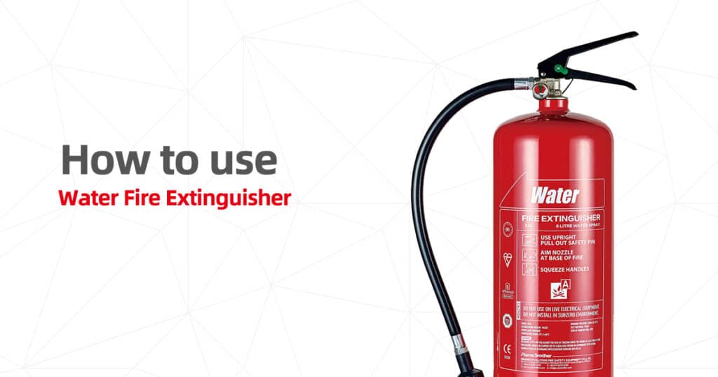 How to use Water Fire Extinguishers - EvolutionFire