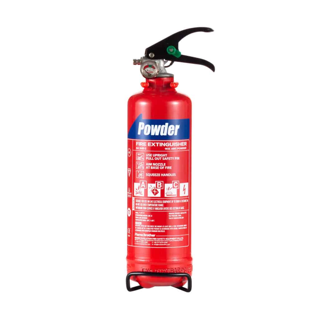 1KG Dry Powder Fire Extinguisher Series - EvolutionFire