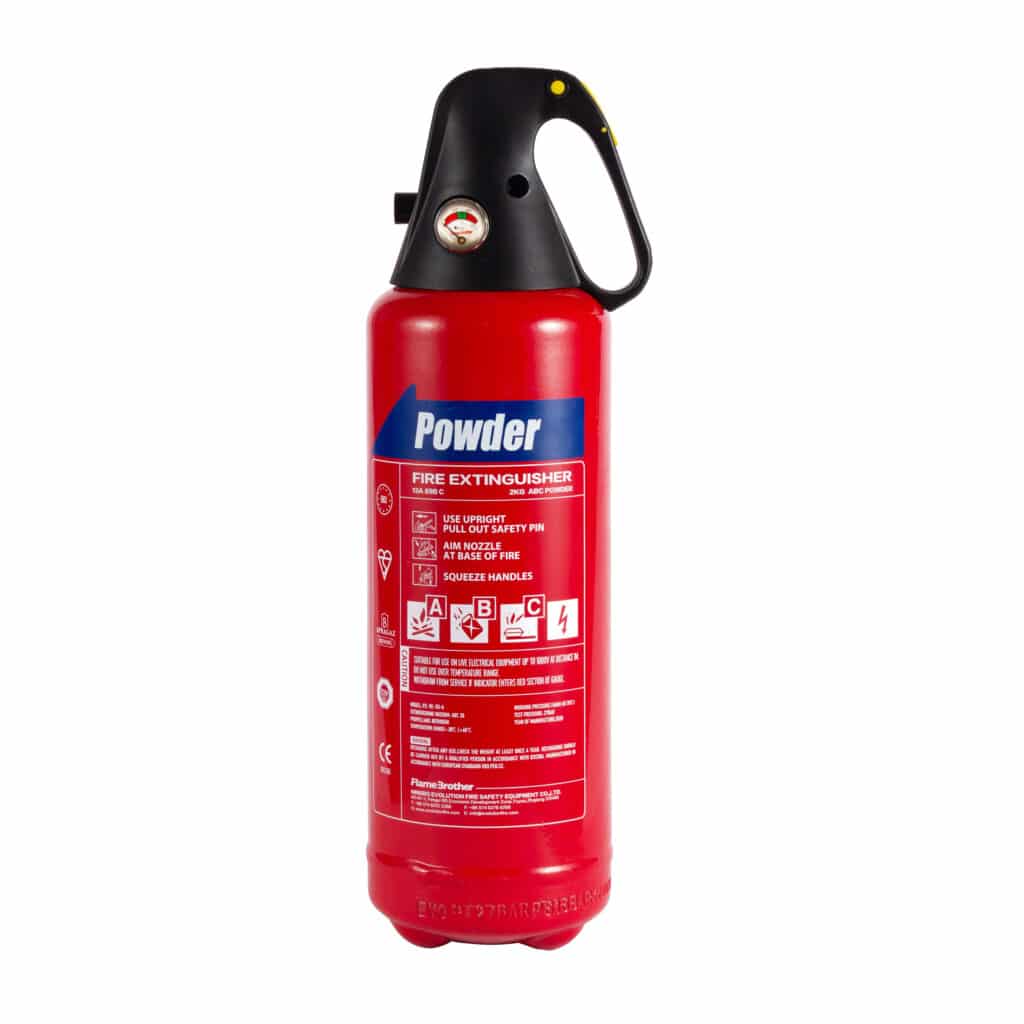 2KG Dry Powder Fire Extinguisher Series - EvolutionFire