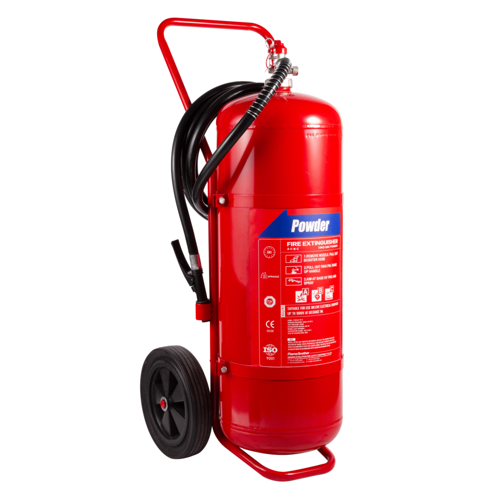 25KG Dry Powder Trolley Fire Extinguisher Series - EvolutionFire