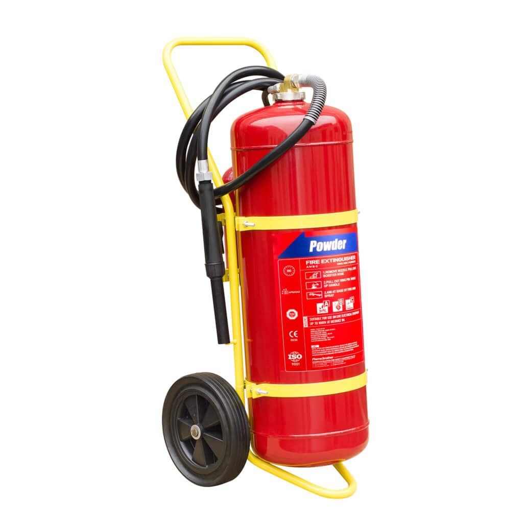 50KG Dry Powder Cartridge Trolley Fire Extinguisher Series - EvolutionFire
