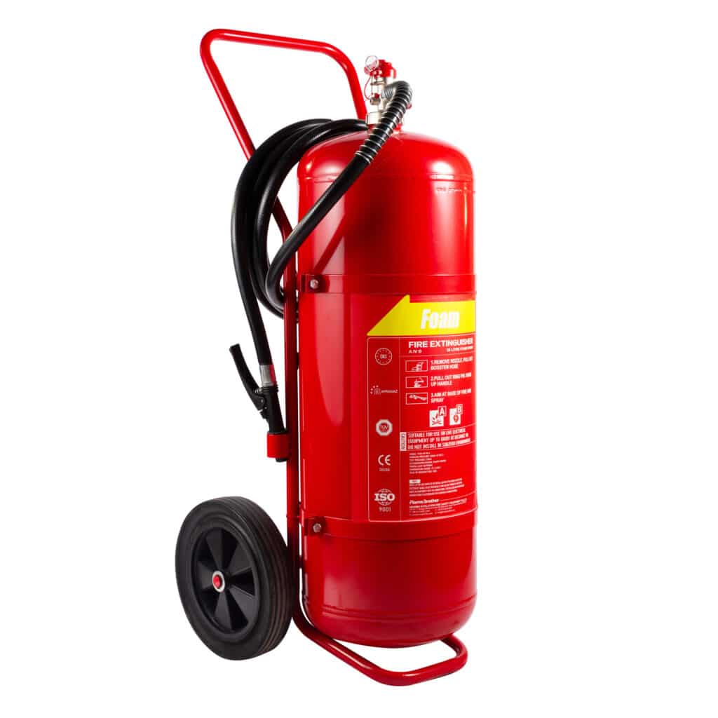50L Foam Trolley Fire Extinguisher Series - EvolutionFire